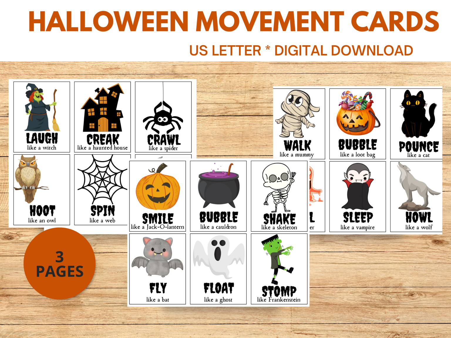 Printable Halloween Activities For Toddlers - Paint The World With You