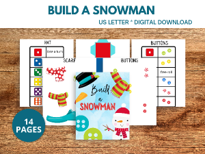 Fun Printable Winter Activities For Toddlers & Preschoolers - Paint The ...