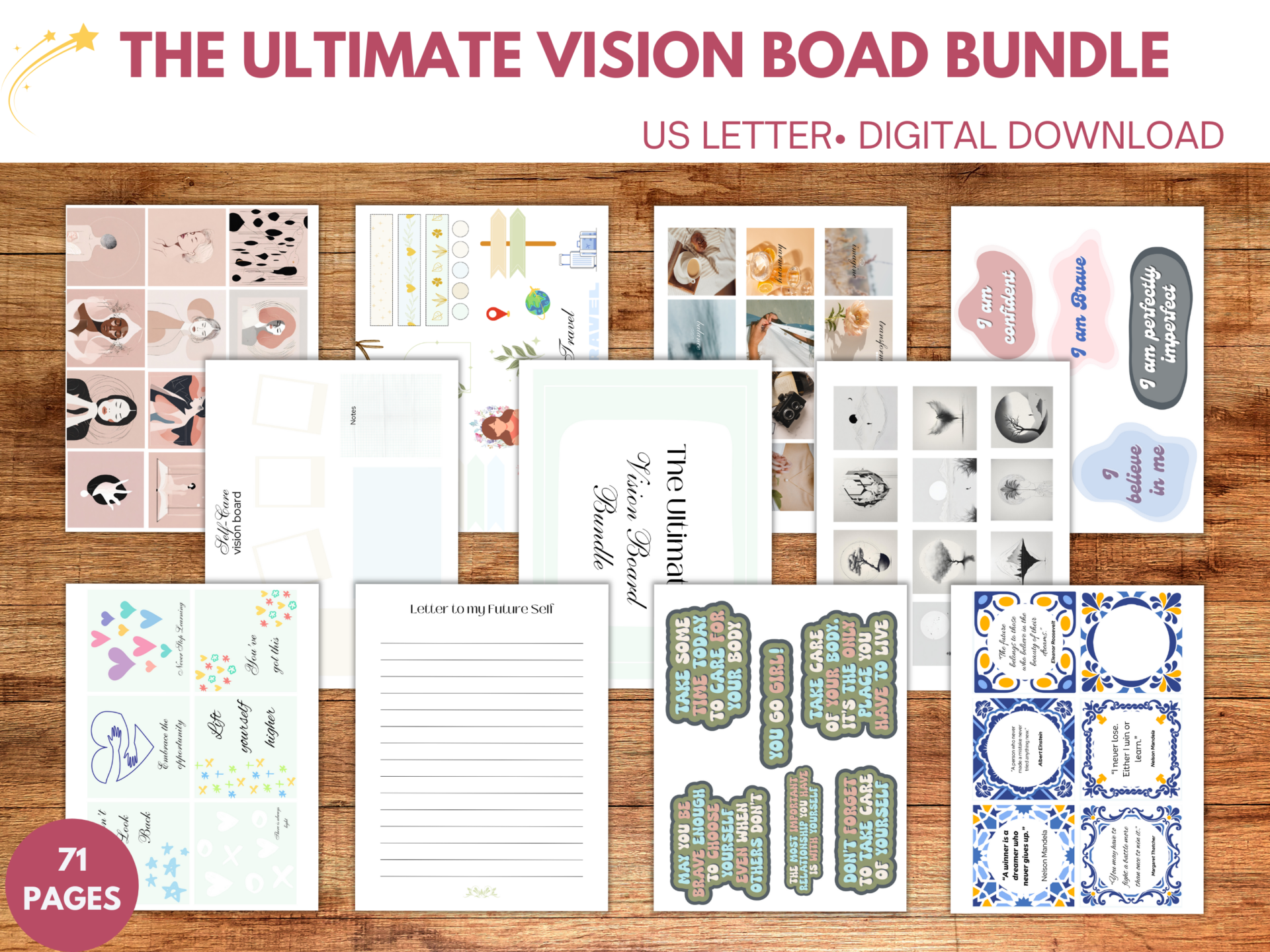 Example Vision Board Ideas & Inspiration: The Life of Your Dreams ...