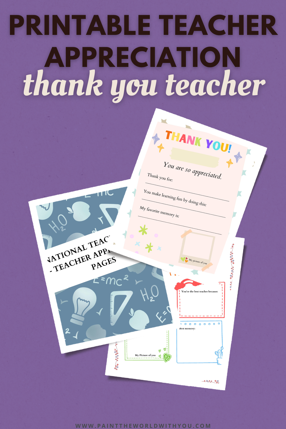 Teacher Appreciation Week: Simple Ways To Show Big Gratitude - Paint ...